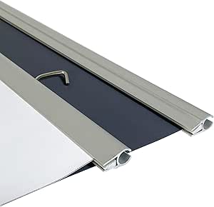 Poster Banner Sign Holder Slide Rail Hanger Bar Kit, Large (60 ...