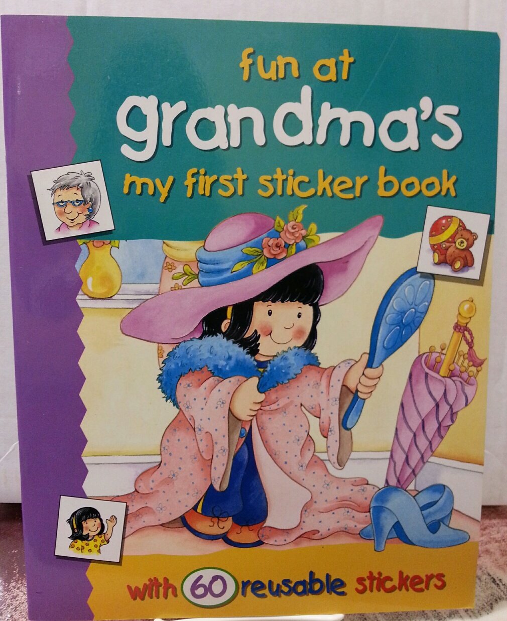 Fun At Grandma's My First Sticker Book: Jill Harker, Mike Phipps, Jane ...