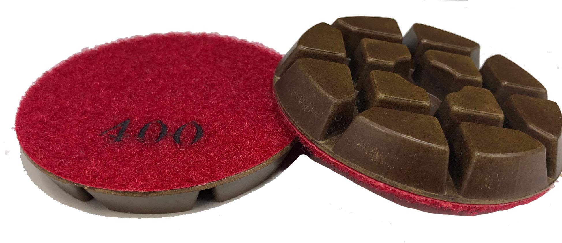 3" x 9mm Resin Bonded Floor Polishing pucks for concrete, natural stone ...