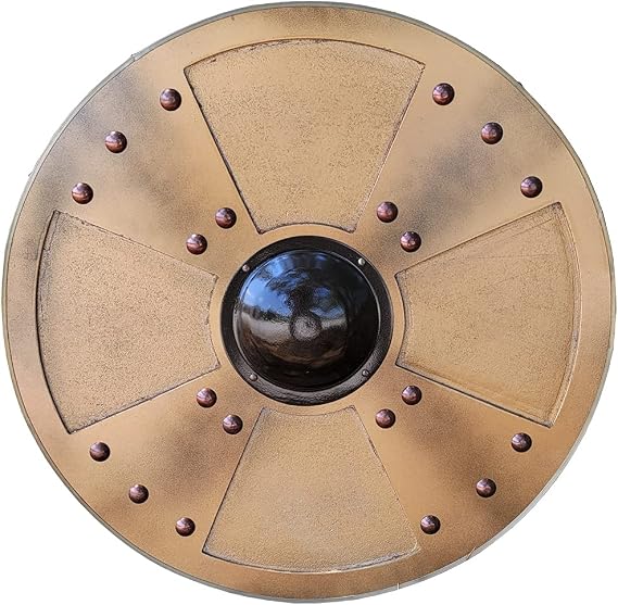 Amazon.com: Svalinn Vikings Norsemen Handmade Shield Carved Hardwood ...