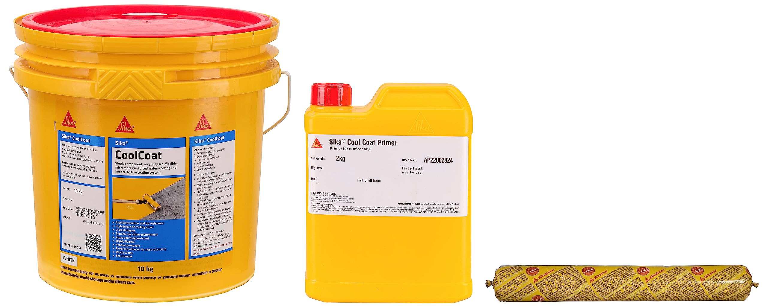 Buy Sikaflex - White - sealant - Interior and exterior use, 600ml ...