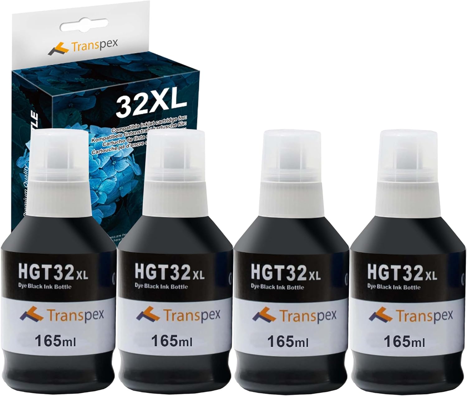 Compatible 32XL Black Ink Bottle Replacement for 32XL Black Ink Use ...