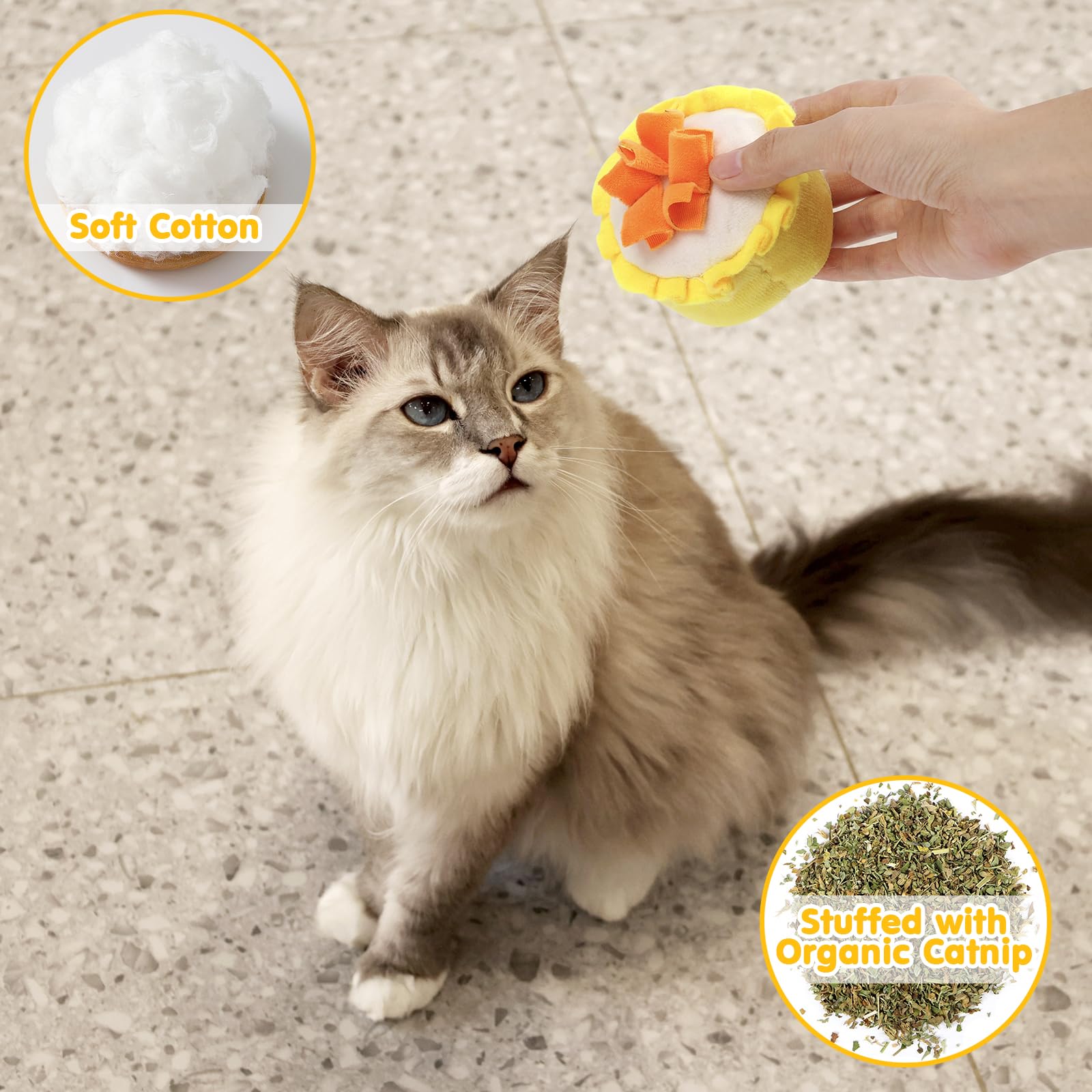 Snapklik.com : Dim Sum Play Food Catnip Toys Xiao Long Bao Dumpling Siu ...