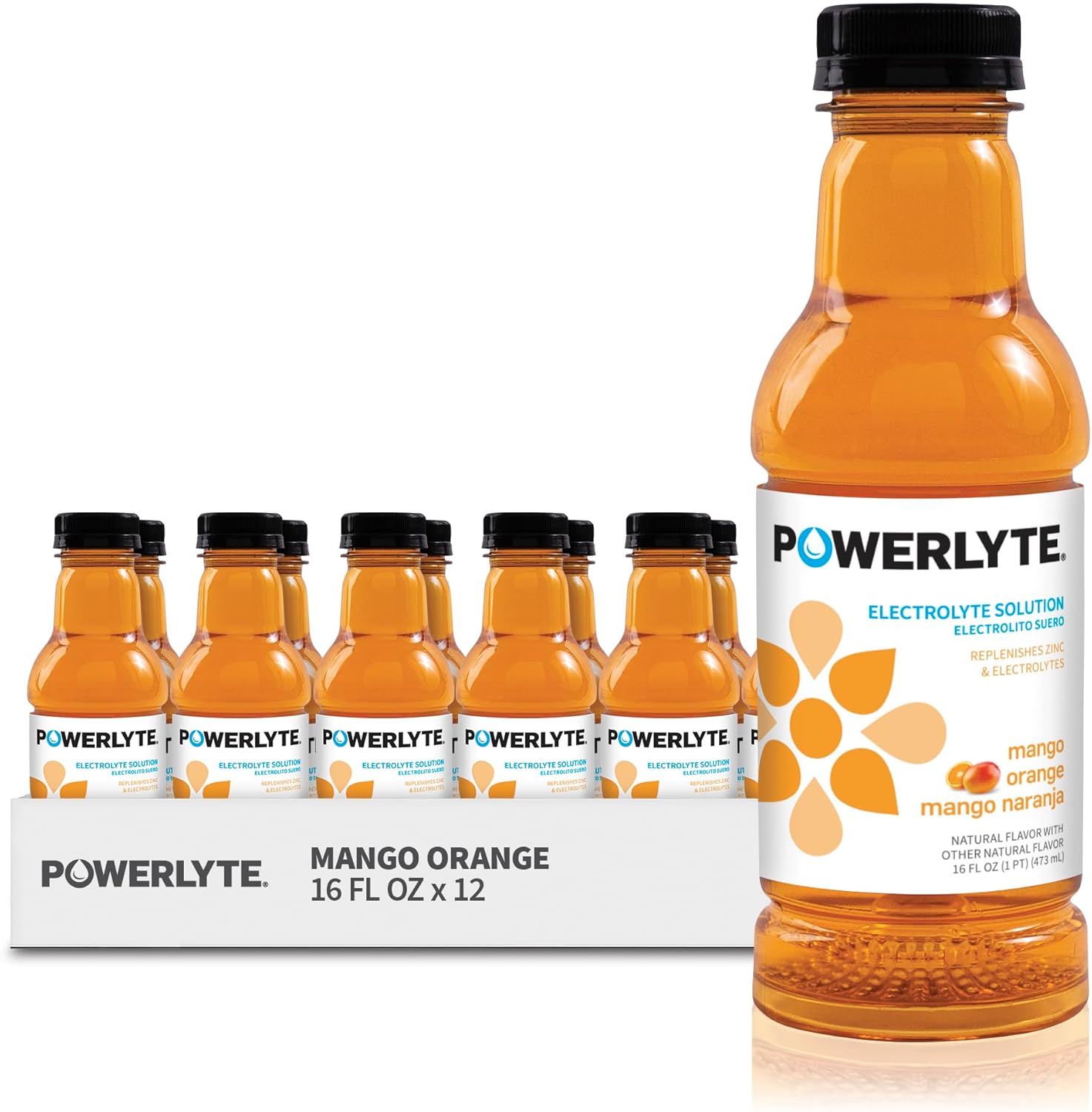 POWERLYTE Sport Hydration Solution Electrolyte Drink for Adults and ...