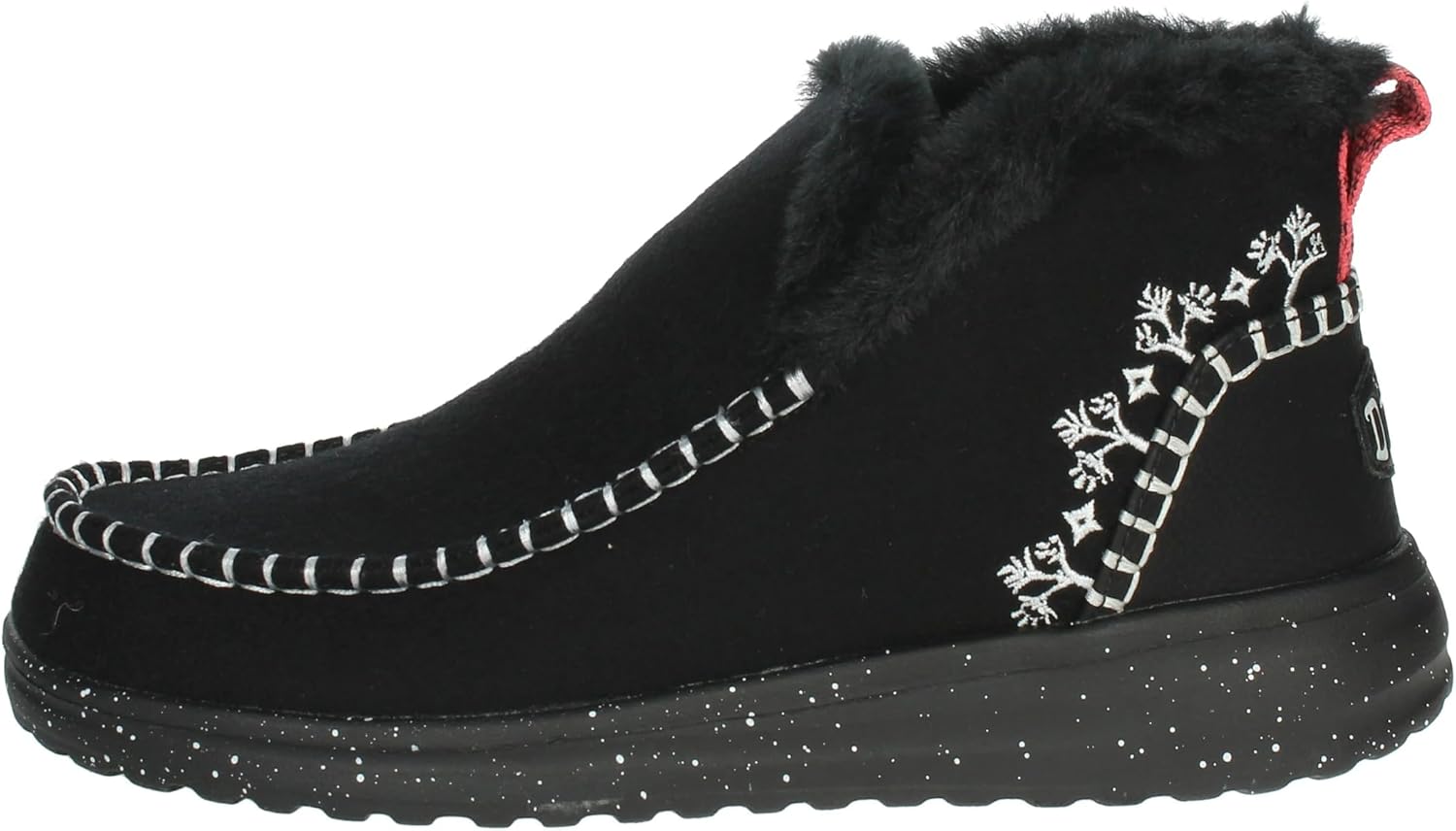 Brandclub - Hey Dude Denny Wool Faux Shearling Black Size 11 Women's ...