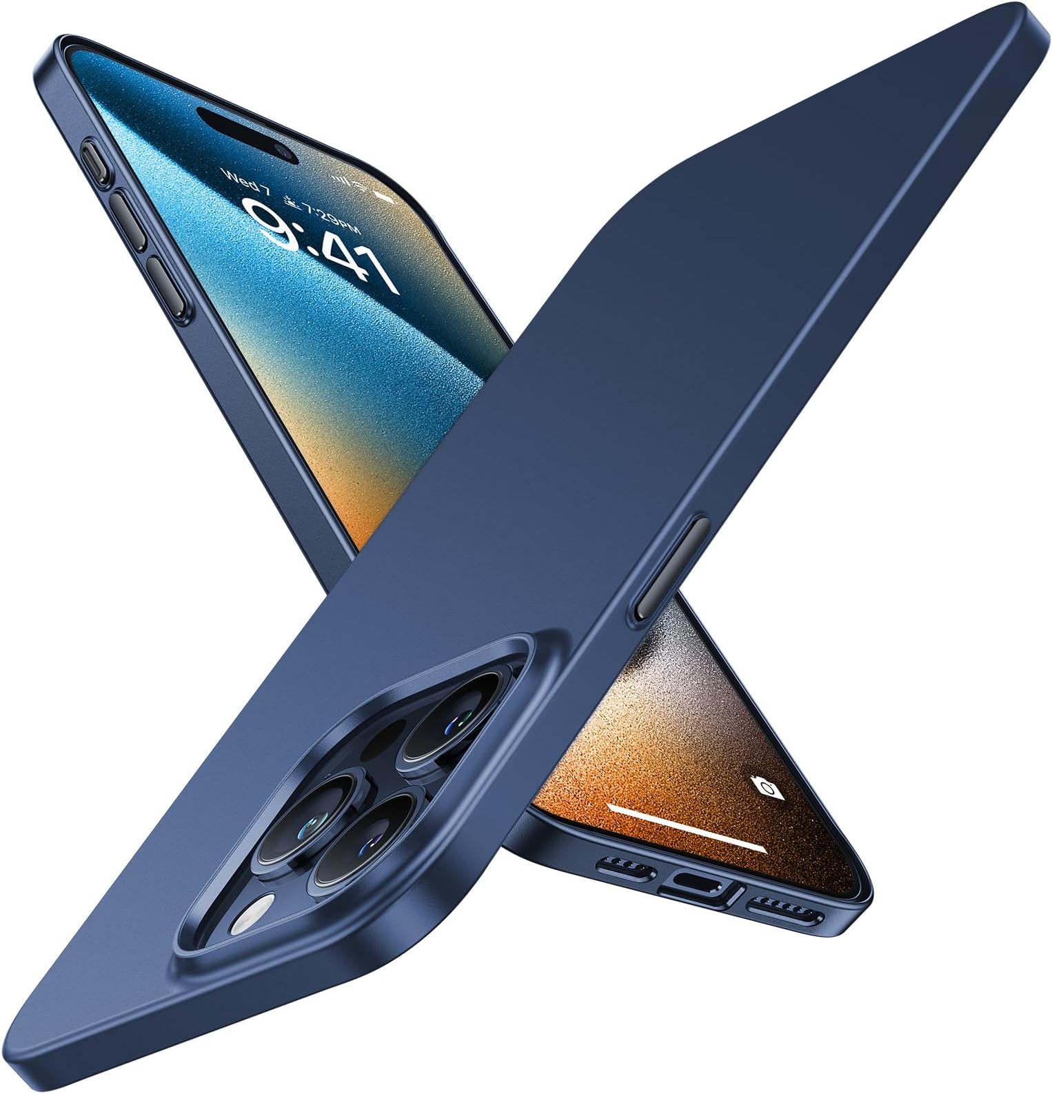 Amazon.com: totallee Thin iPhone 15 Pro Case, Thinnest Cover Ultra Slim ...