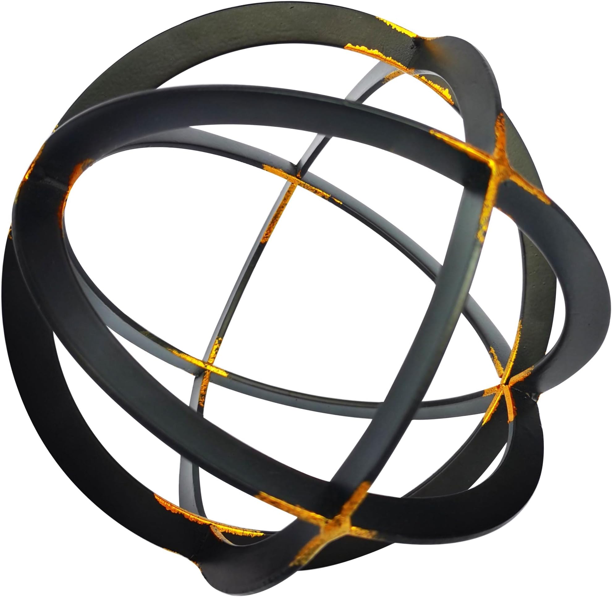 Amazon.com: 3 PCS Garden Spheres Balls Assorted Size Distressed Metal ...