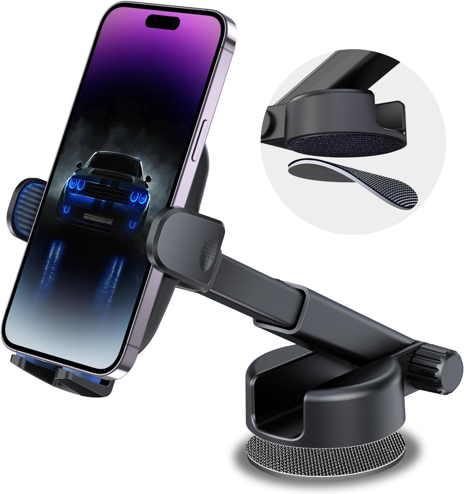 Amazon.com: Ciencimy Phone Holder Car [Reusable Velcro Design ...