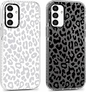 Amazon.com: RUMDEY 2 Pack Cute Cheetah Print for Samsung Galaxy A13 5G Phone Case 6.5", Luxury ...