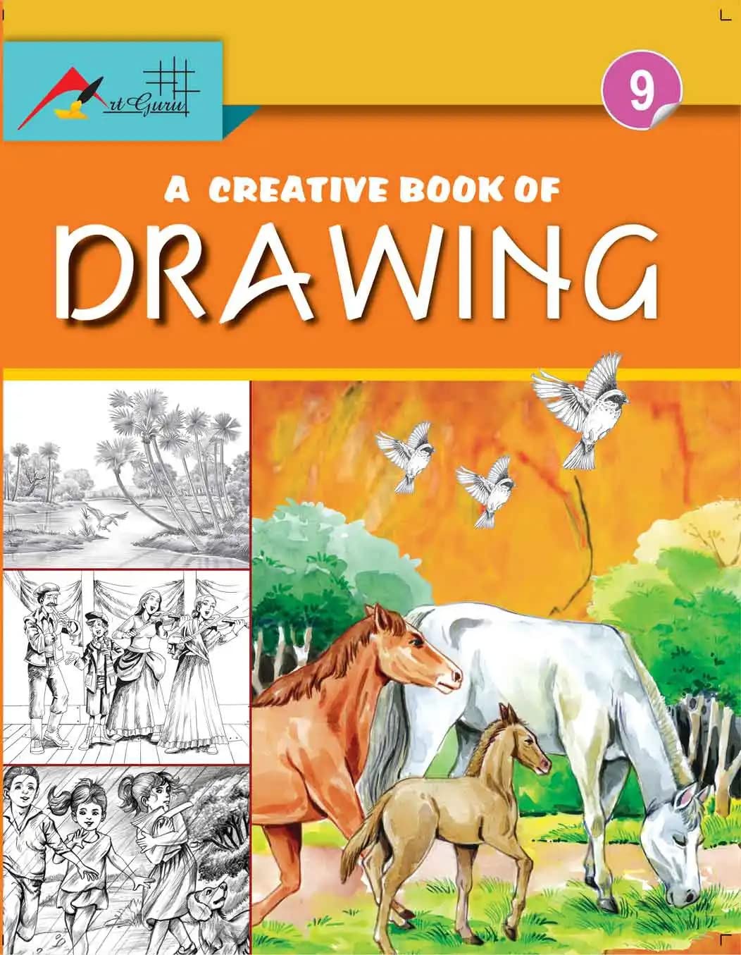 Buy Rohan's A Creative Book of Drawing for Class-9 (Nine) Online at ...