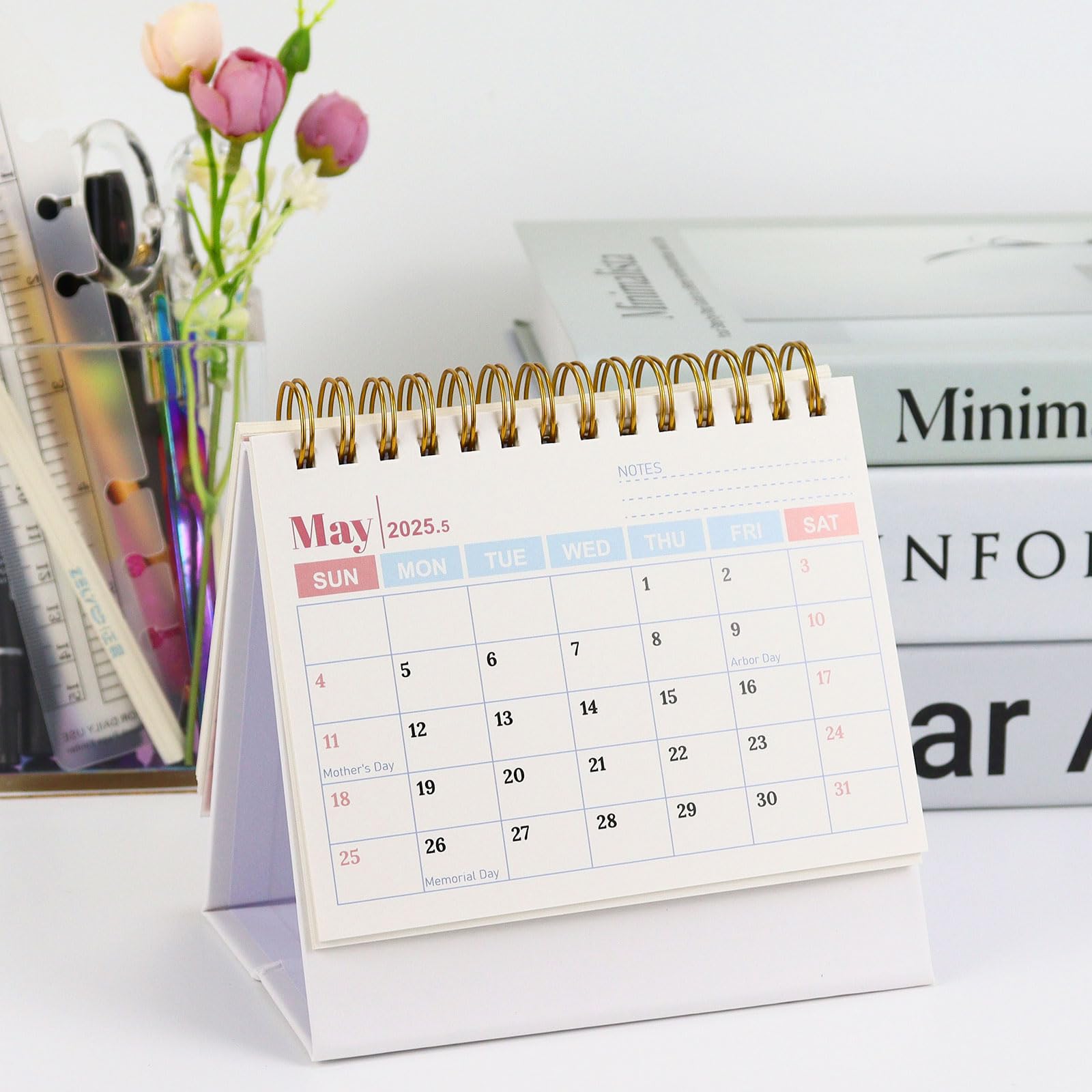 Snapklik.com : Desk Calendar 2024-2025, 5.2" X 5.3", Runs From July ...