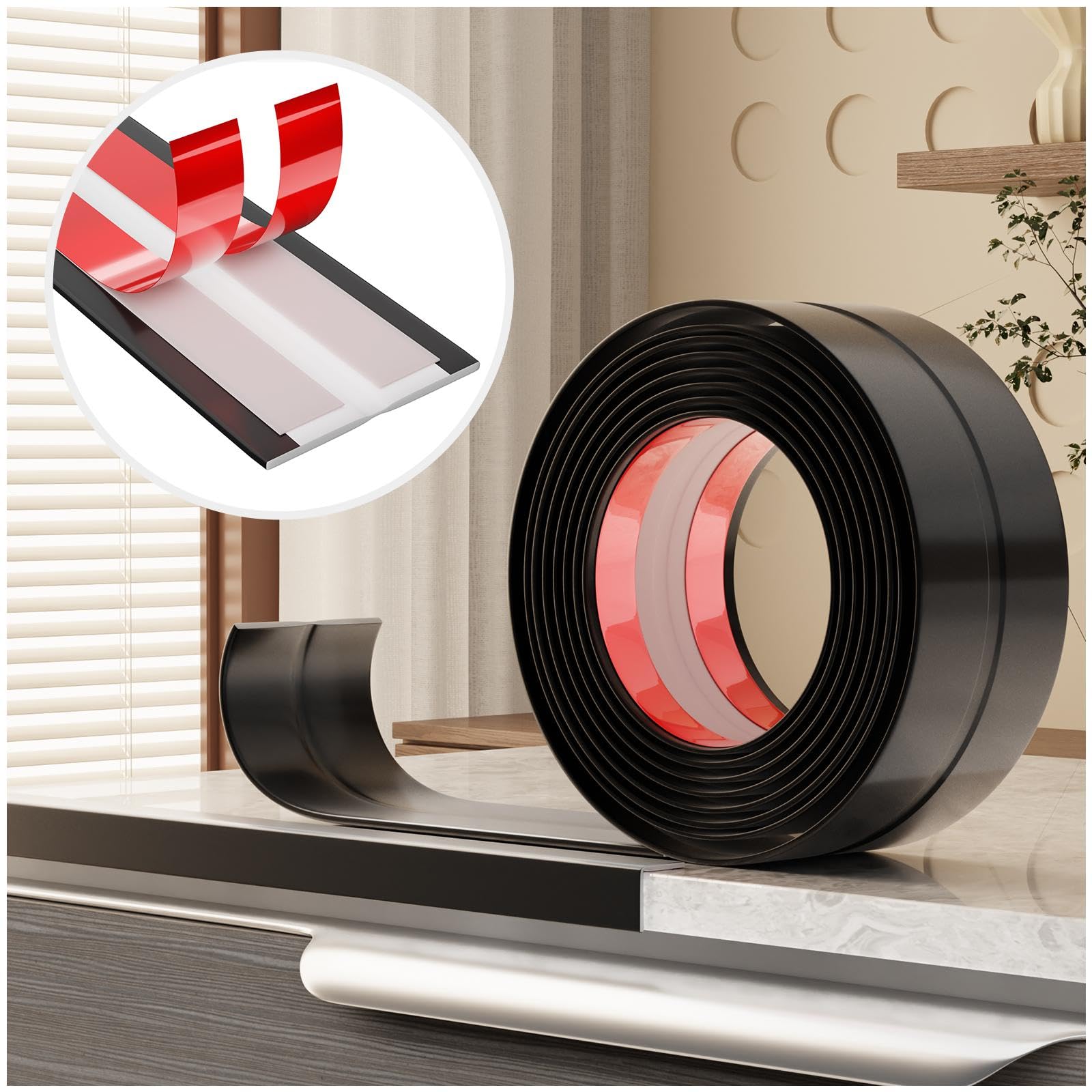 Amazon.com: Flexible Wall Corner Protector Flexible Inside and Outside ...