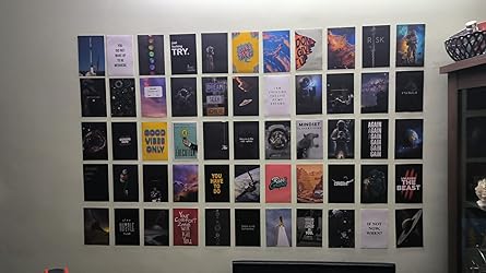 CodersParadise Pack of 54 Motivational Inspirational Wall Collage Kit ...
