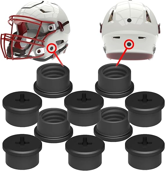 Amazon.com: 10Pcs Bladder Valve Screws for Riddell Speedflex & Speed ...