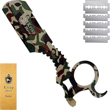 Amazon.com: Professional Classic Straight Edge Barber Razor For Close ...