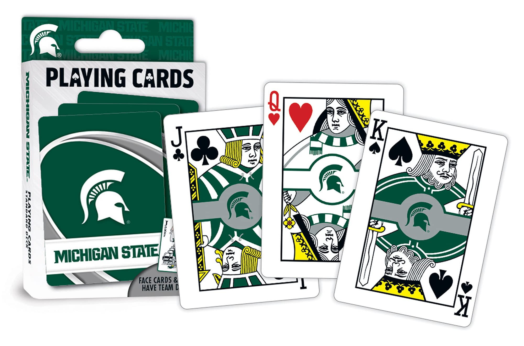Snapklik.com : MasterPieces 91772: Michigan State Playing Cards