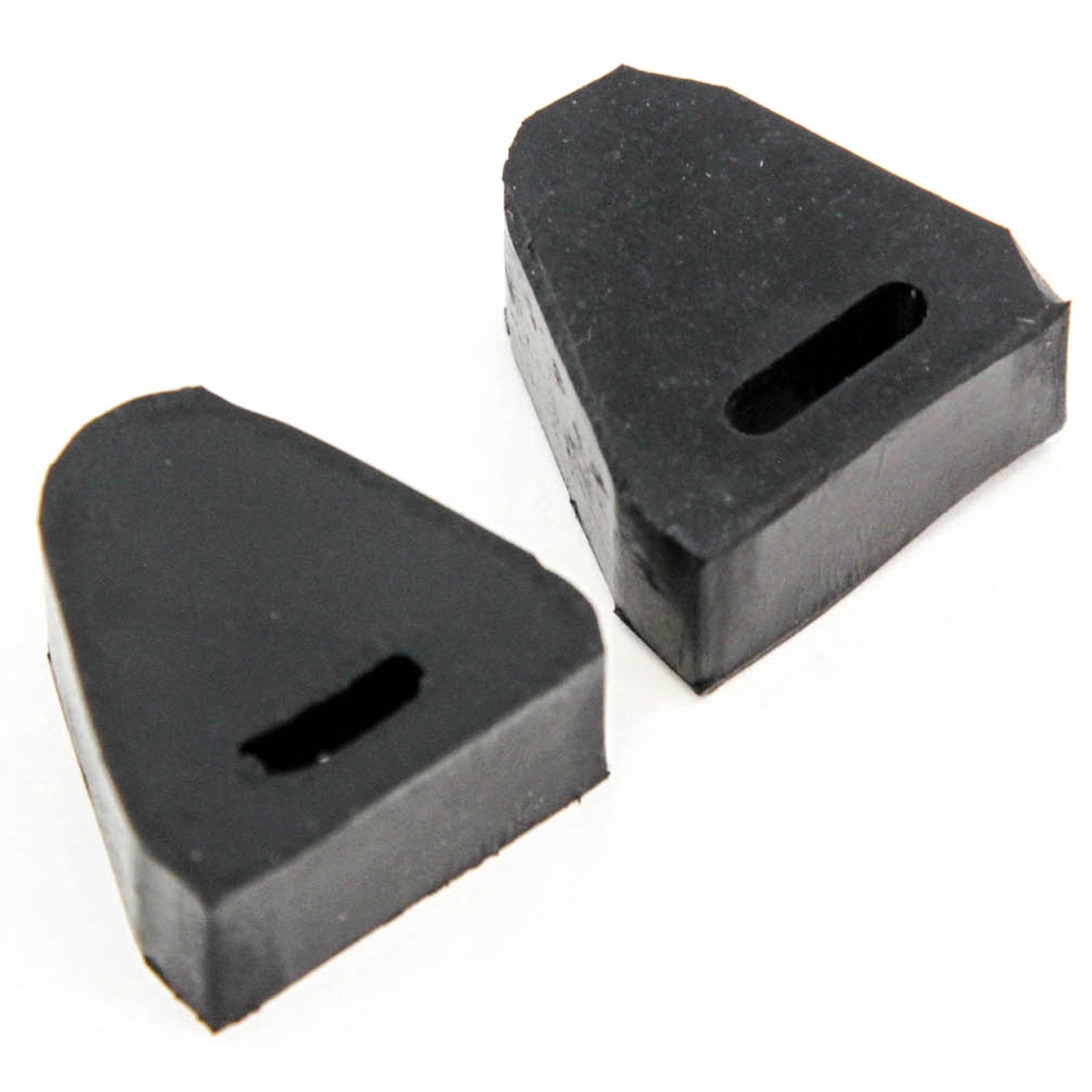 Snapklik.com : Red Hound Auto 2 Rubber Tailgate Bumpers Compatible
