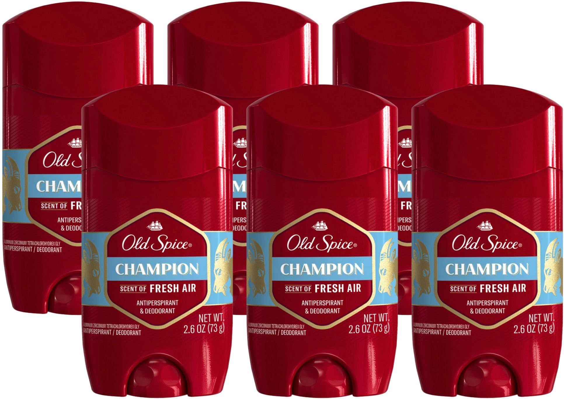 Amazon.com : Old Spice Red Collection Deodorant for Men, Champion Scent ...