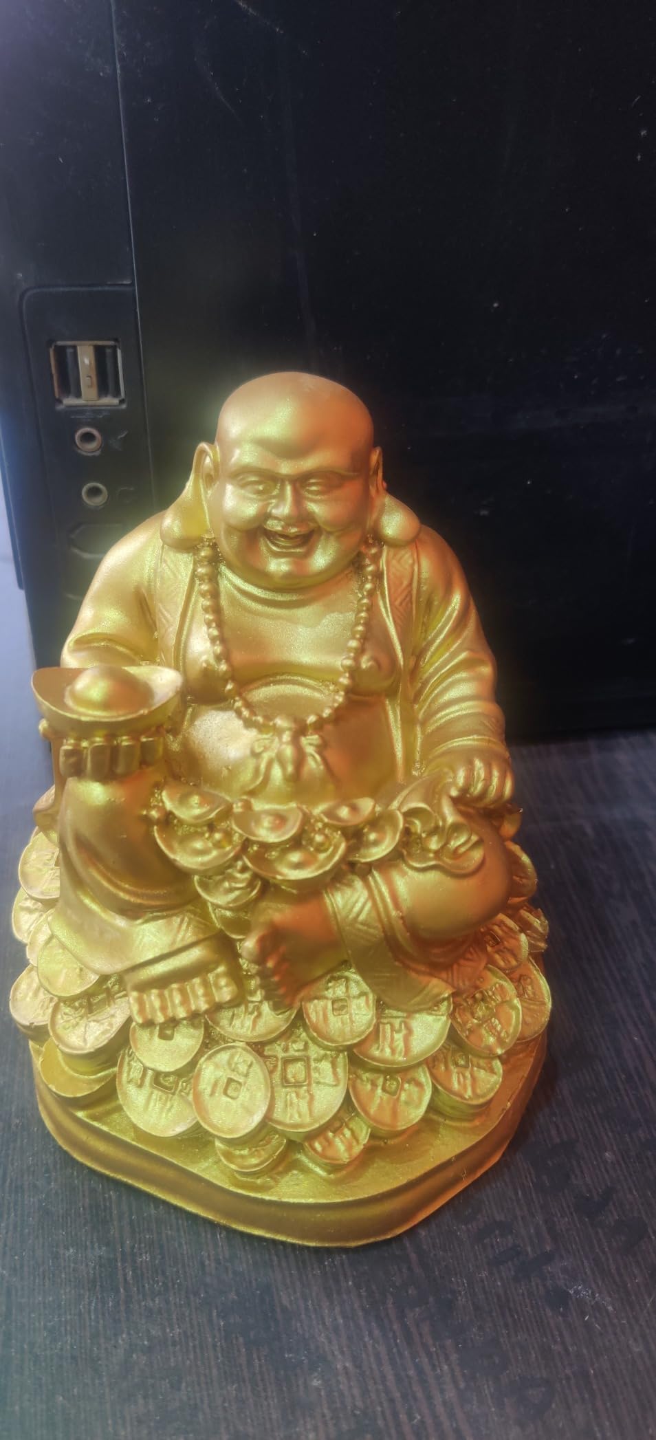 Buy Laughing Buddha for Good Luck Home Decor Statue Lucky Gift Idol for ...