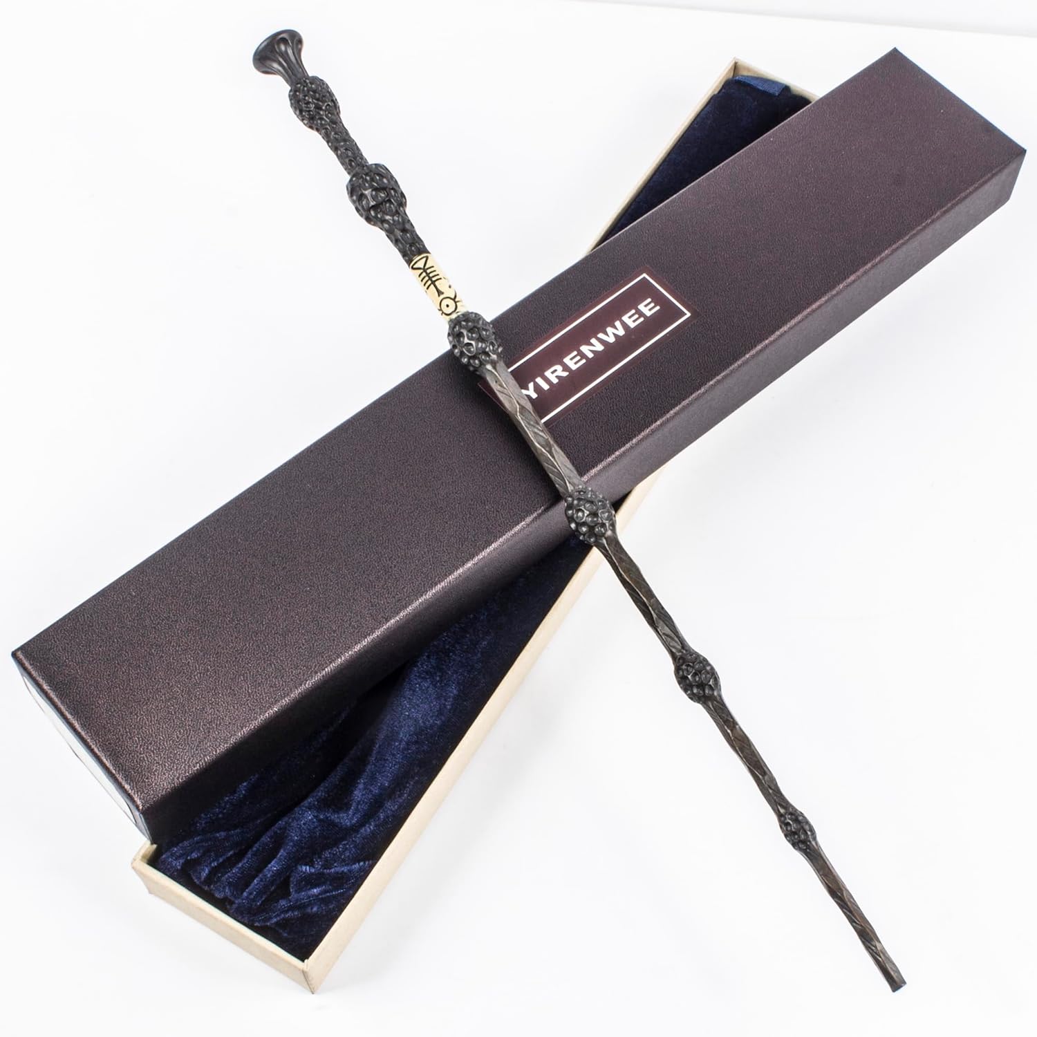 Amazon.com: YIRENWEE Dumbledore Magic Wand, Made Handmade Resin Steel ...