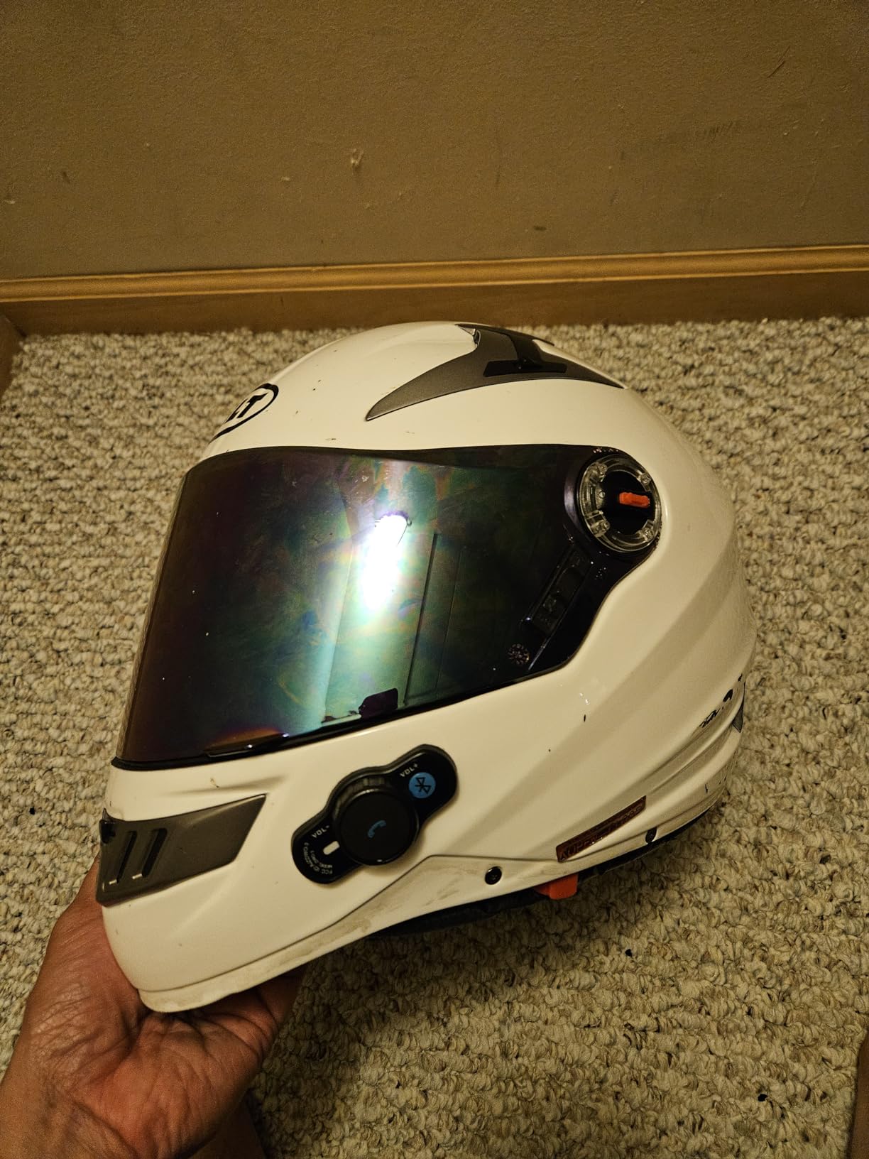 Amazon.com: LS2 Motorcycle Helmet Visor Lock for LS2 FF386/ FF358 ...