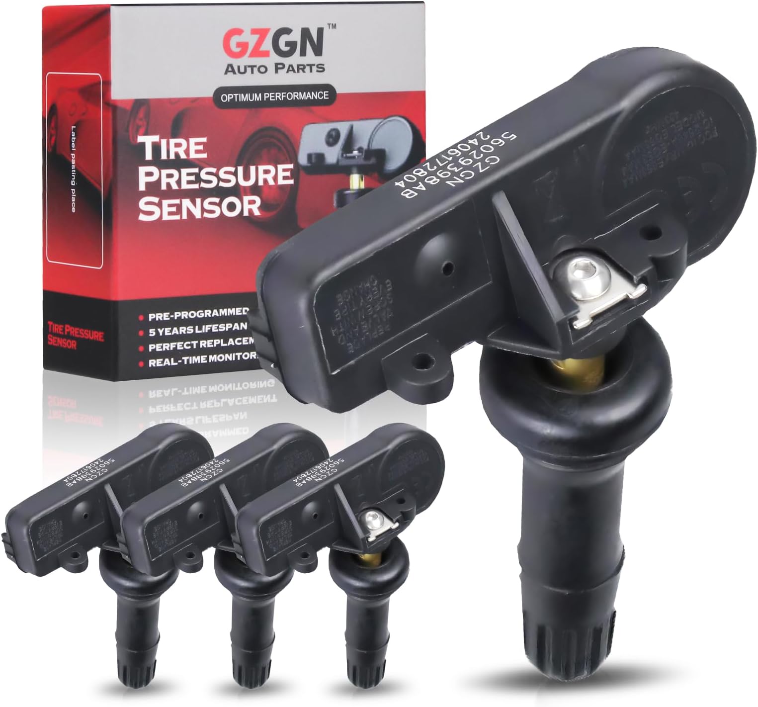 Amazon.com: GZGN TPMS Tire Pressure Monitoring System Sensor 433MHz ...