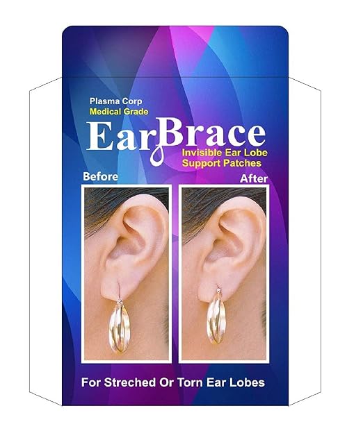 Buy EarBrace Invisible New Ear Lobe Support Waterproof Medical Patches ...