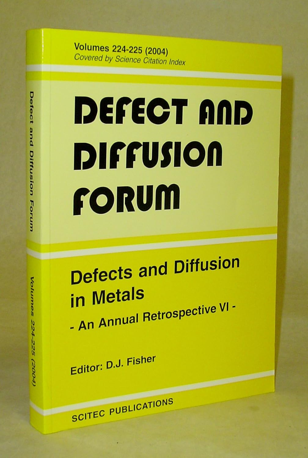 Amazon.com: Defects and Diffusion in Metals: An Annual Retrospective ...