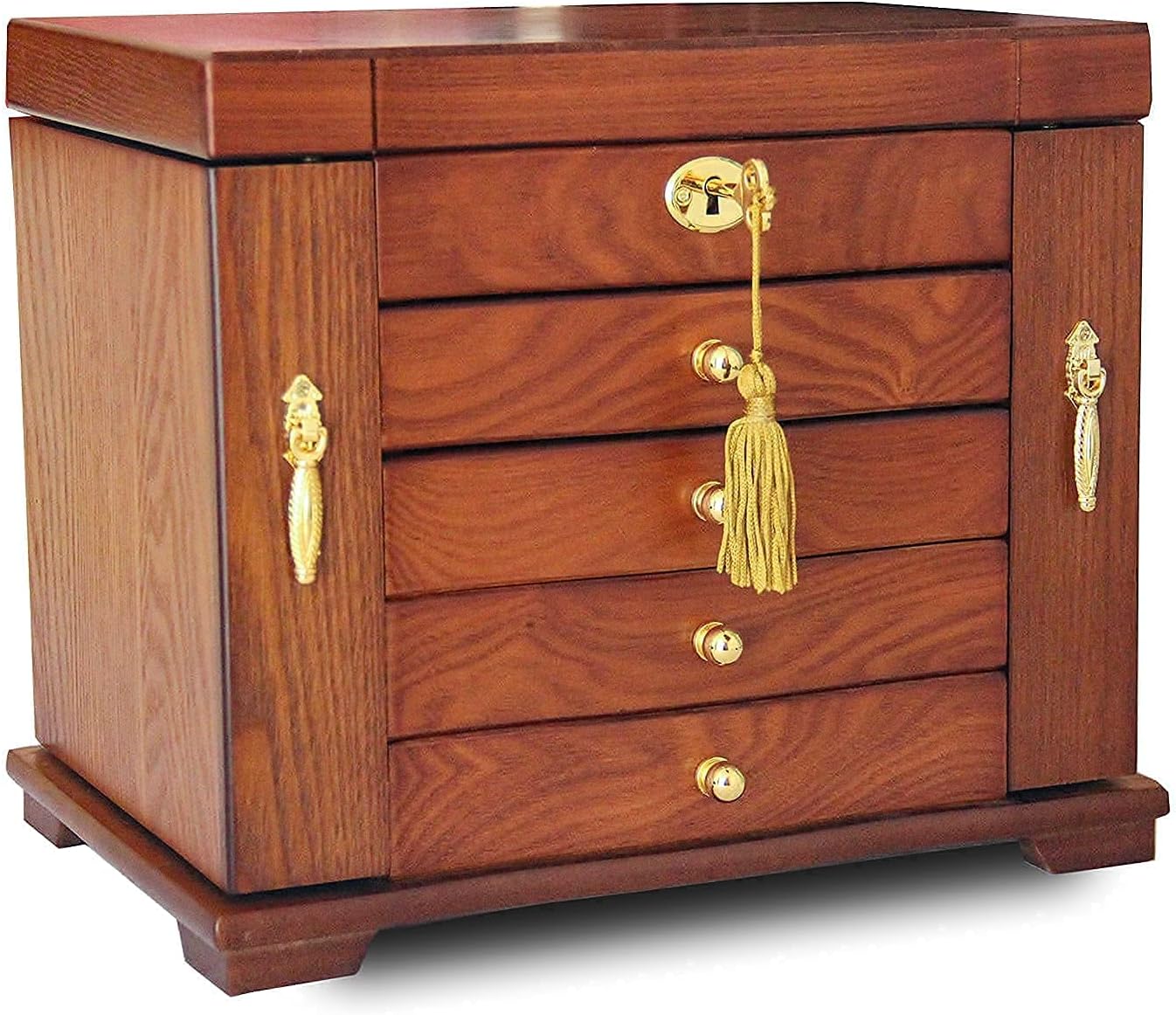 Amazon.com: Extra Large Wooden Jewelry Box / Jewel Case Cabinet Armoire ...