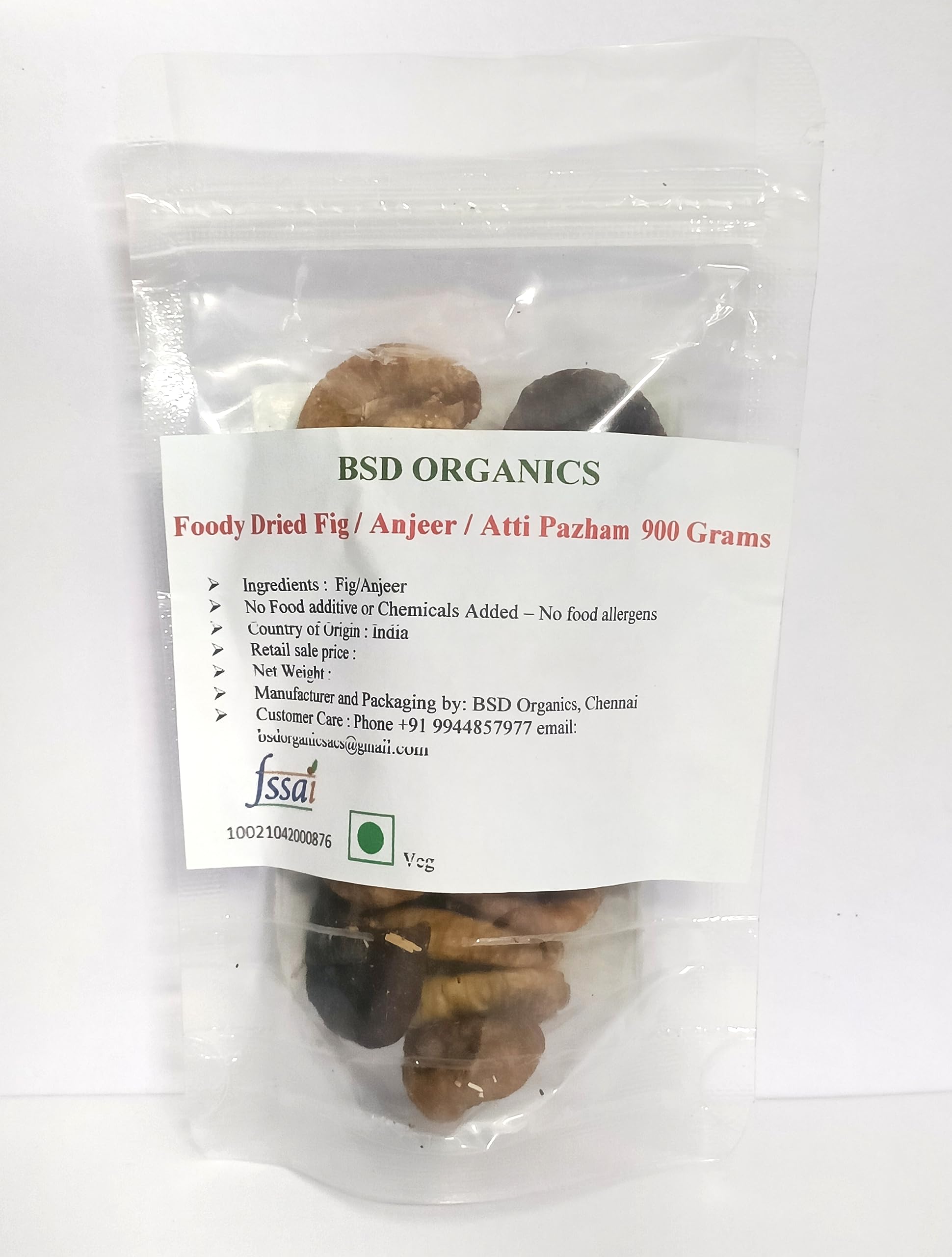 Foody Dried Fig/Anjeer/Atti Pazham 900 Grams : Amazon.in: Health ...