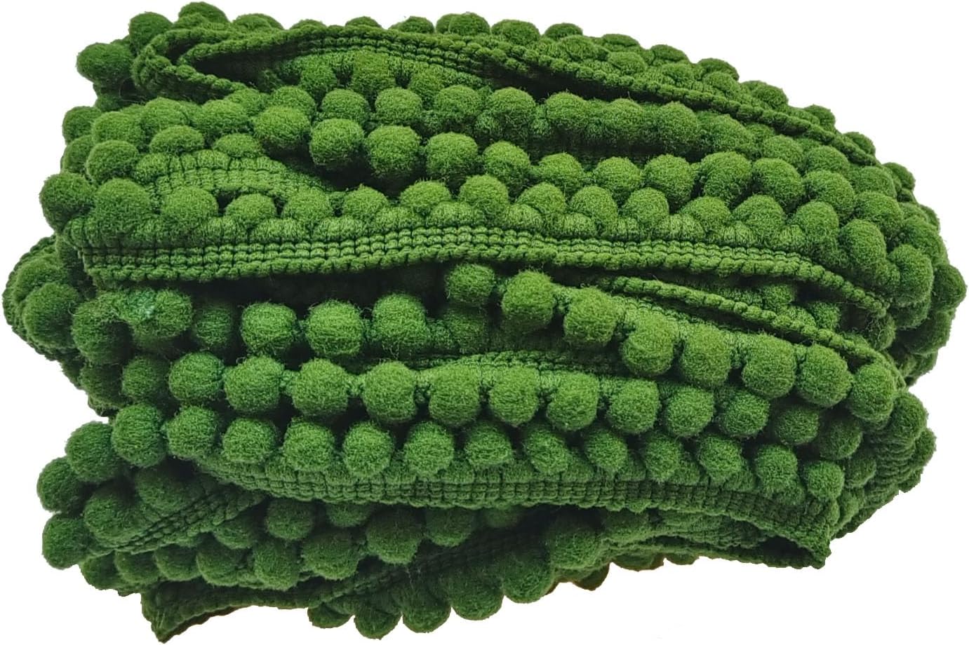 Amazon.com: Mini Pom Pom Trim 8 Yards 5mm Ball Fringe Trim for Sewing ...