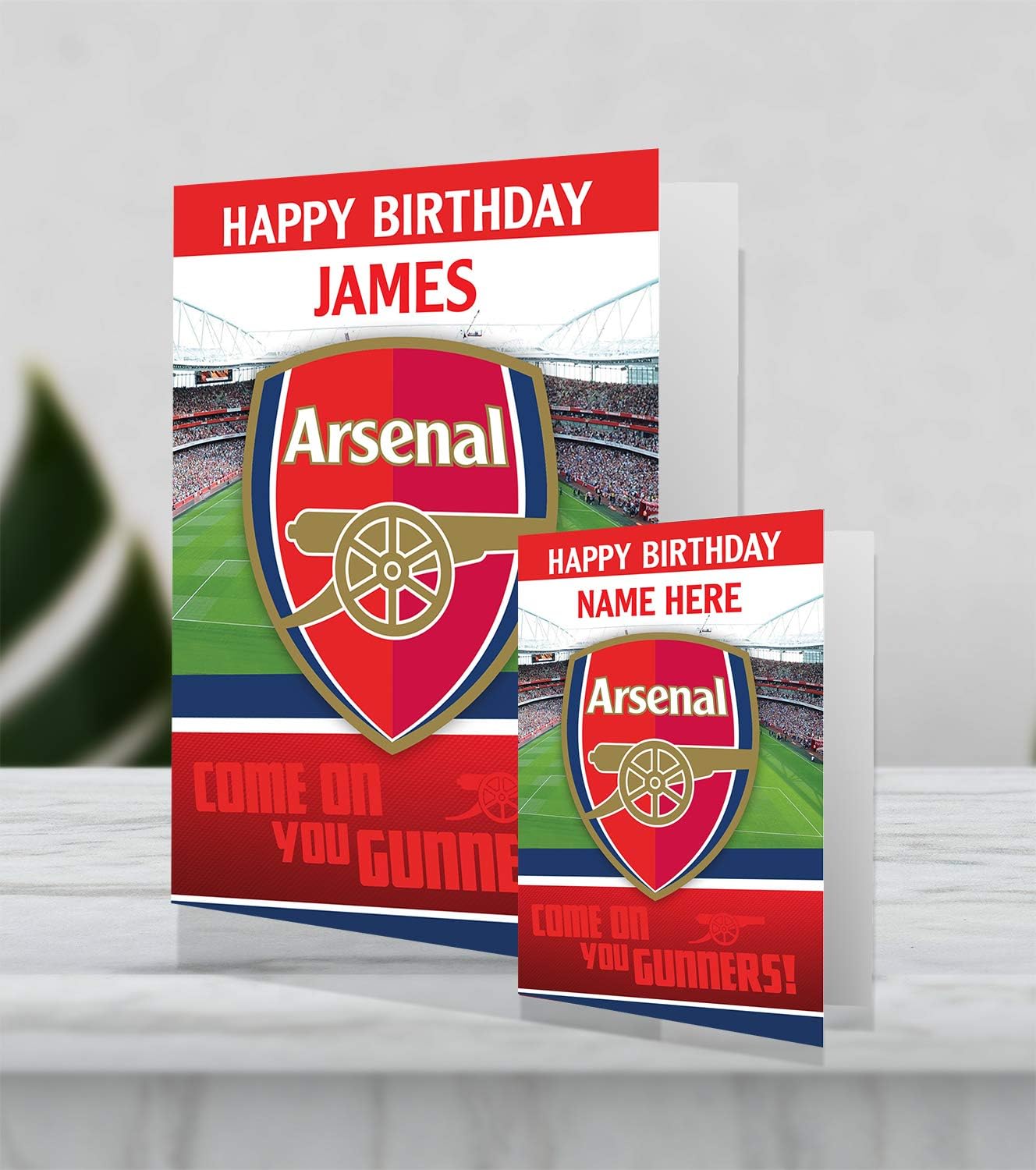 Arsenal FC Official Birthday Card : Amazon.co.uk: Stationery & Office ...