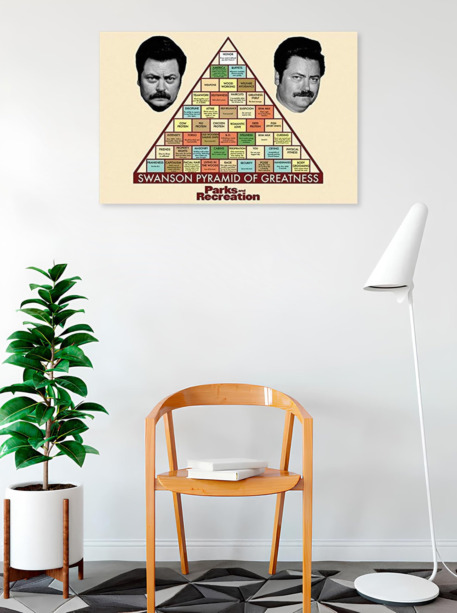 Swanson Pyramid Of Greatness Wallpaper