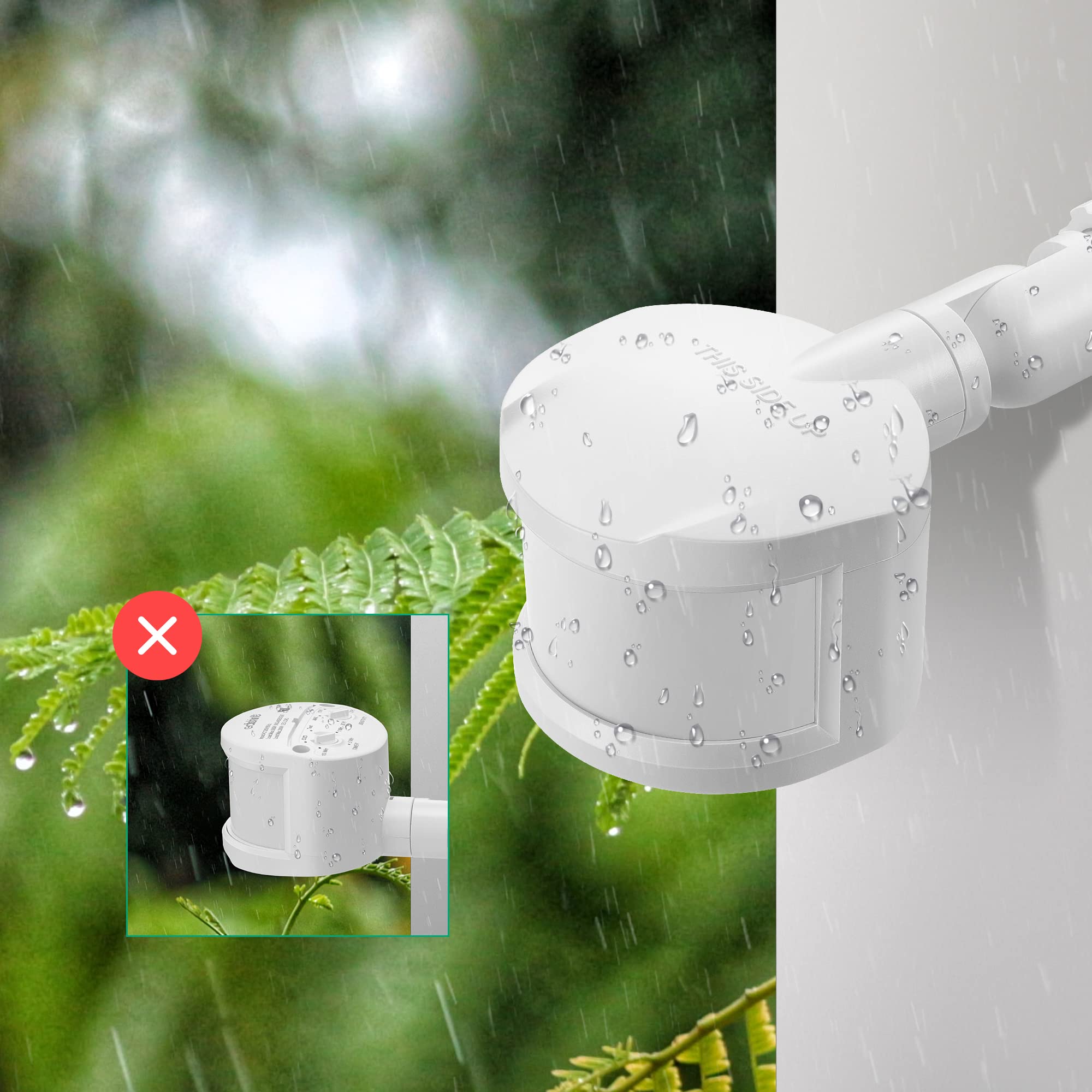 Snapklik.com : Motion Sensor, Automatic Dusk To Dawn, 120V AC Motion ...