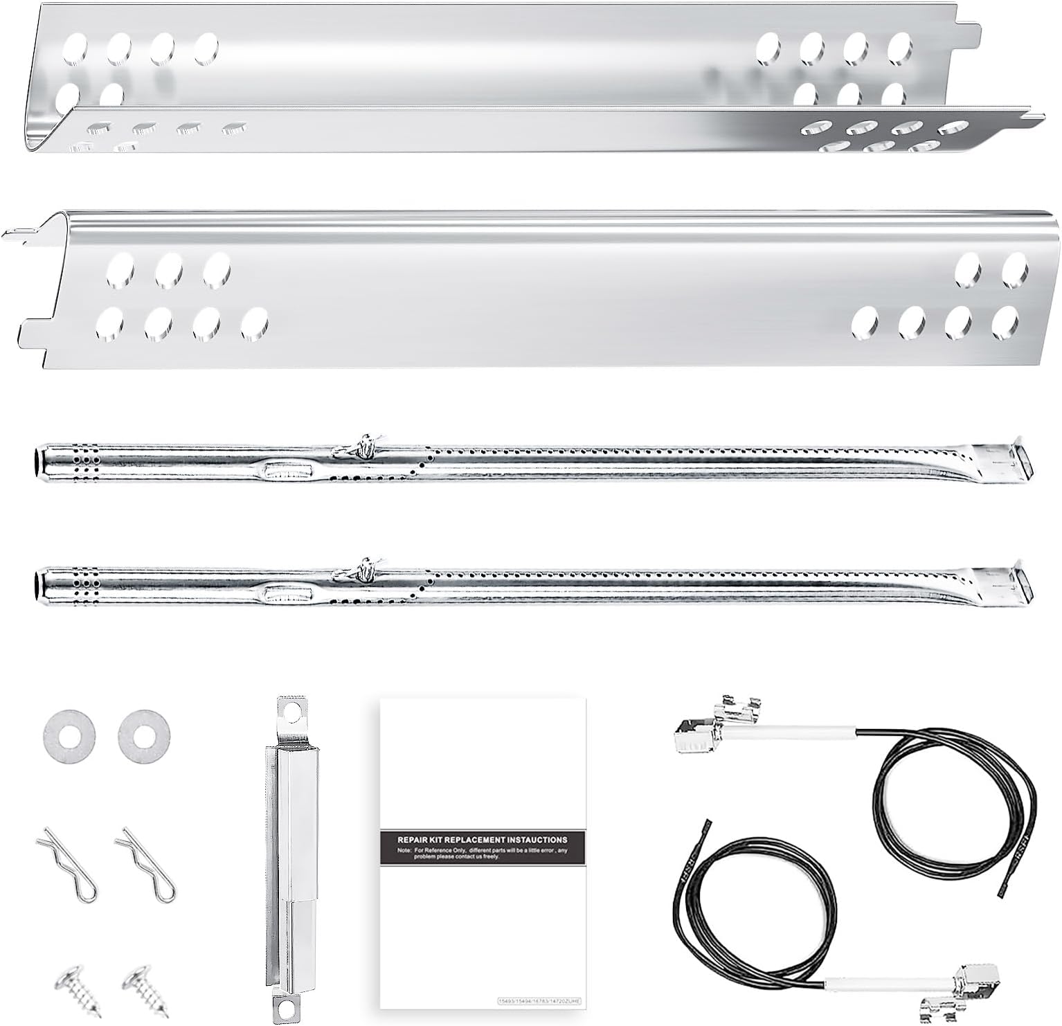 Amazon.com : YOUFIRE Gas Burner Tube Grill Replacement Parts for ...