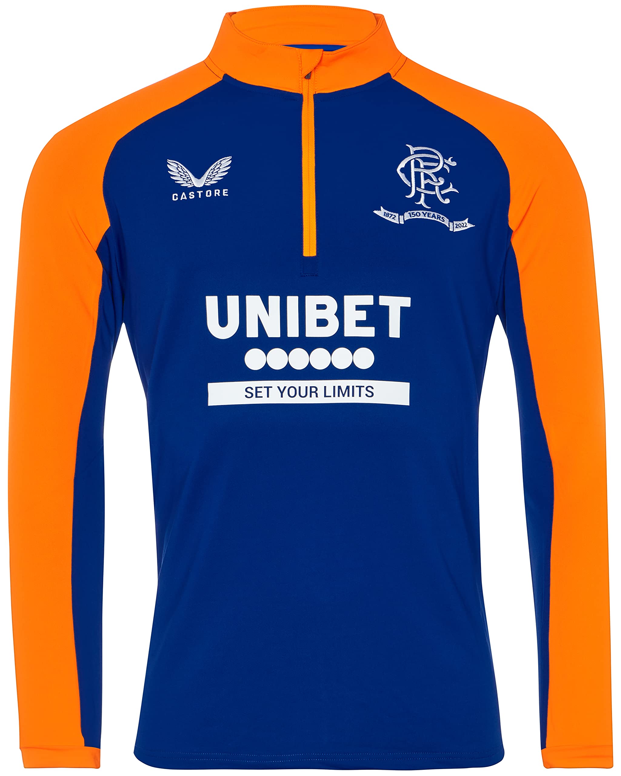 Buy Castore 2021-2022 Rangers '150 Years Anniversary' Training Midlayer ...
