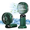 WHATOOK Hand Held Fan Rechargeable Portable：Handheld USB Fans with 5 ...