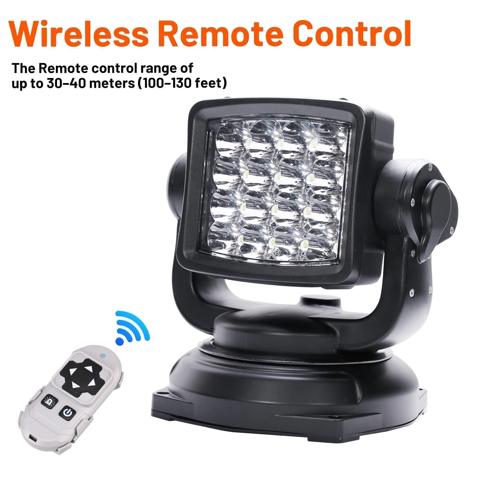 Snapklik.com : Lux Wireless Remote Control 4600LM Searchlight ...