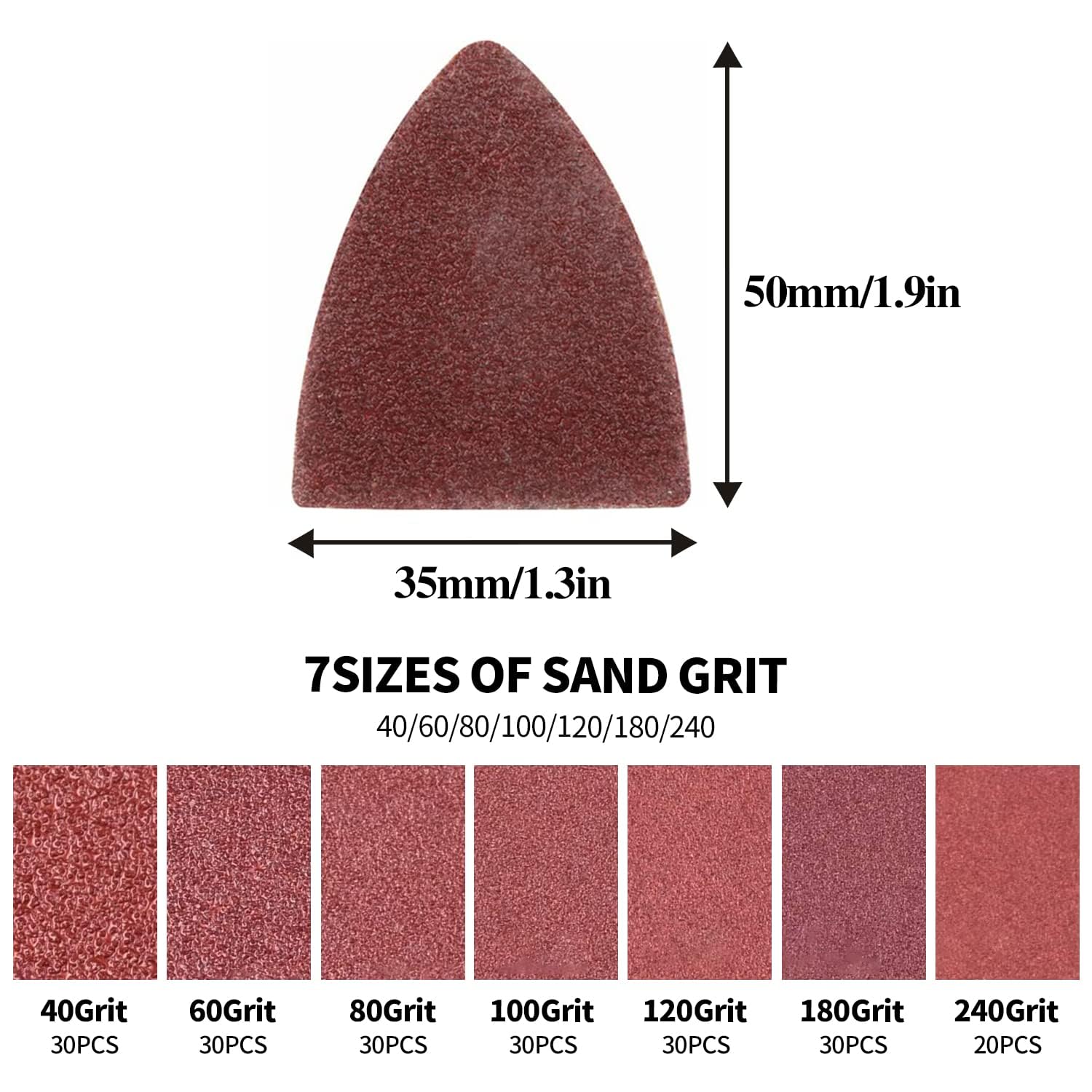 Snapklik.com : 200Pcs Finger Sanding Pads, Hook And Loop Finger ...