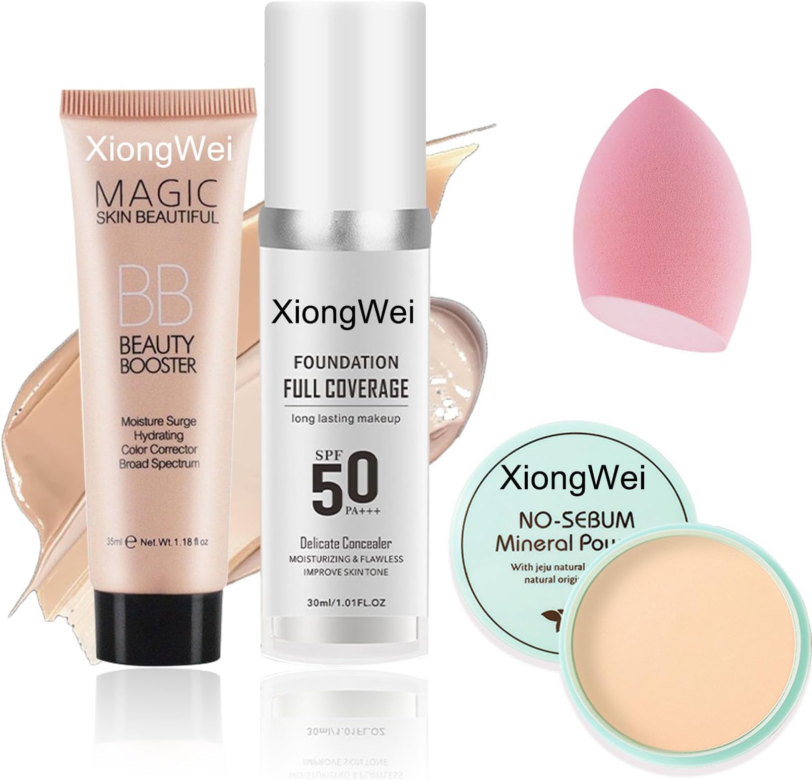 Amazon.com : 30ml TLM Flawless Color Changing Liquid Foundation Makeup ...