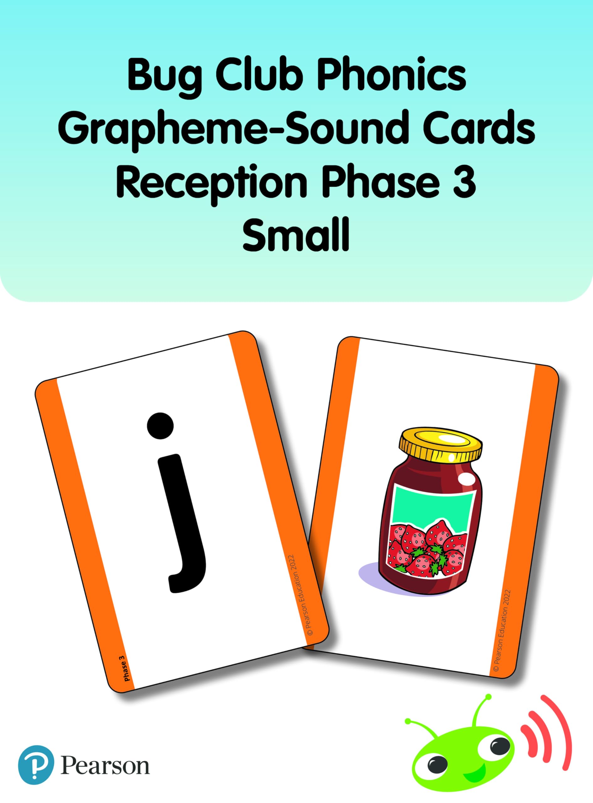 Bug Club Phonics Grapheme-Sound Cards Reception Phase 3 (Small ...