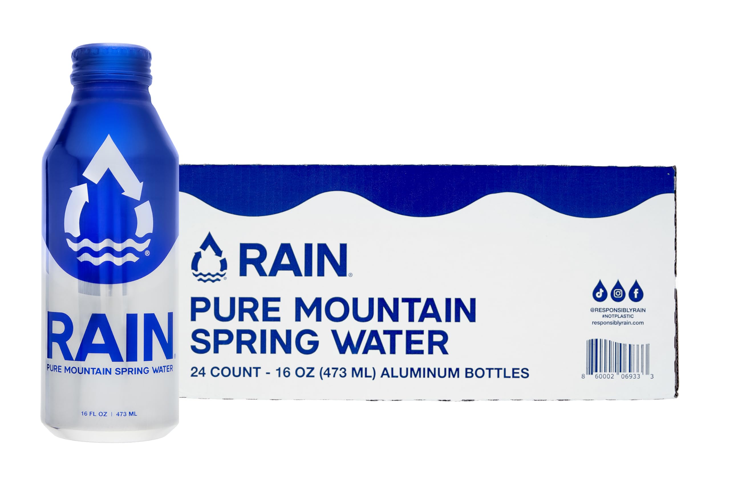 Snapklik.com : Spring Water, 16 Oz, 12 Pack, Bottled At The Source ...