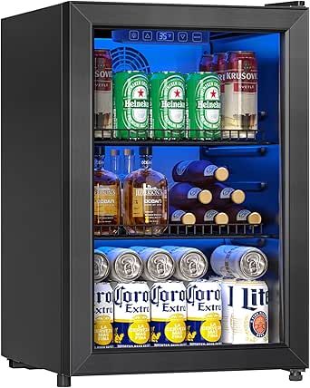 Amazon.com: Urbansync Beverage Refrigerator and Cooler, 2.47 Cu.Ft Mini ...