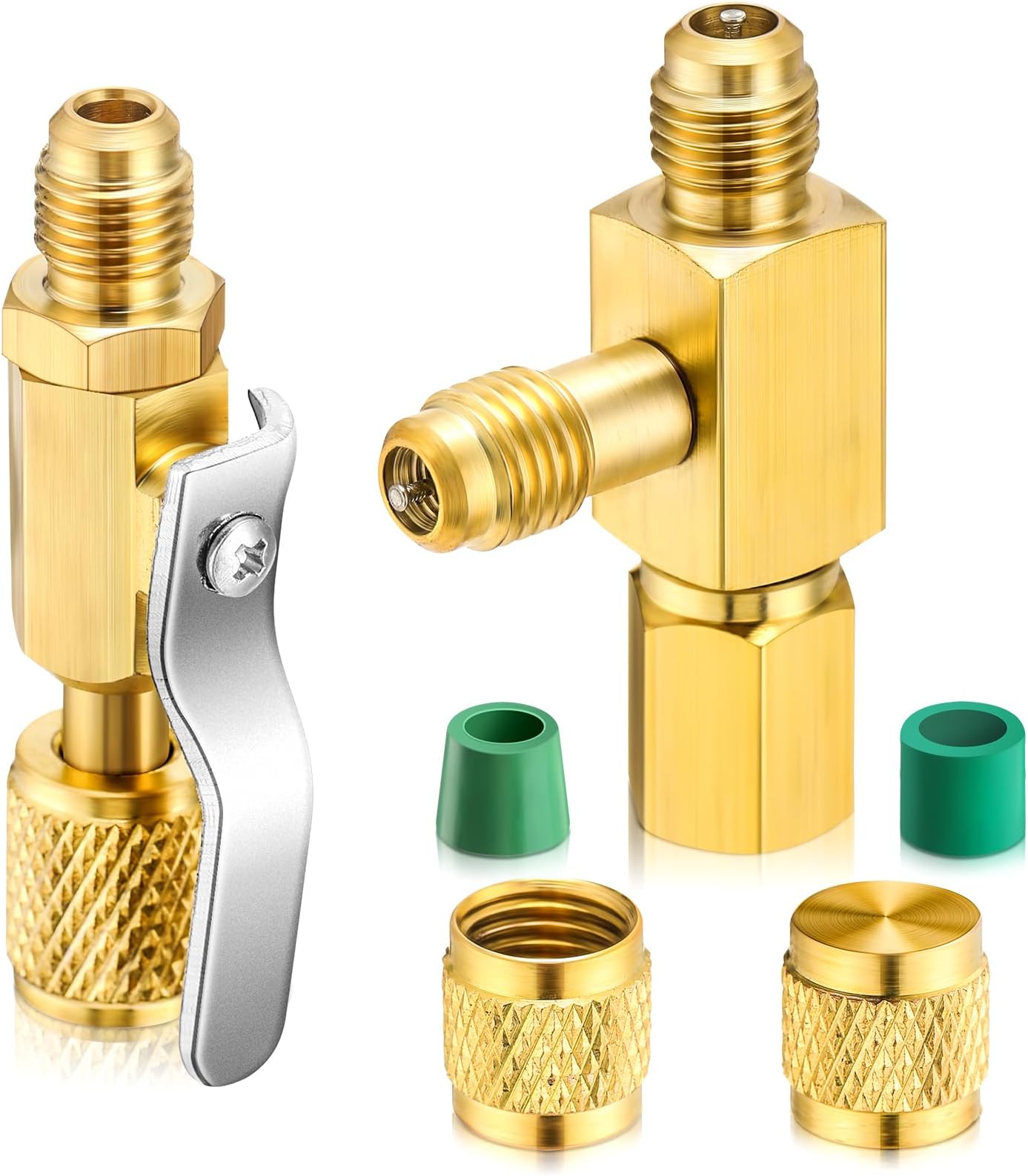 Amazon.com: QDJUNE Quick Coupler Tee Adapter, 1/4 Inch Tee Adapter C/w ...