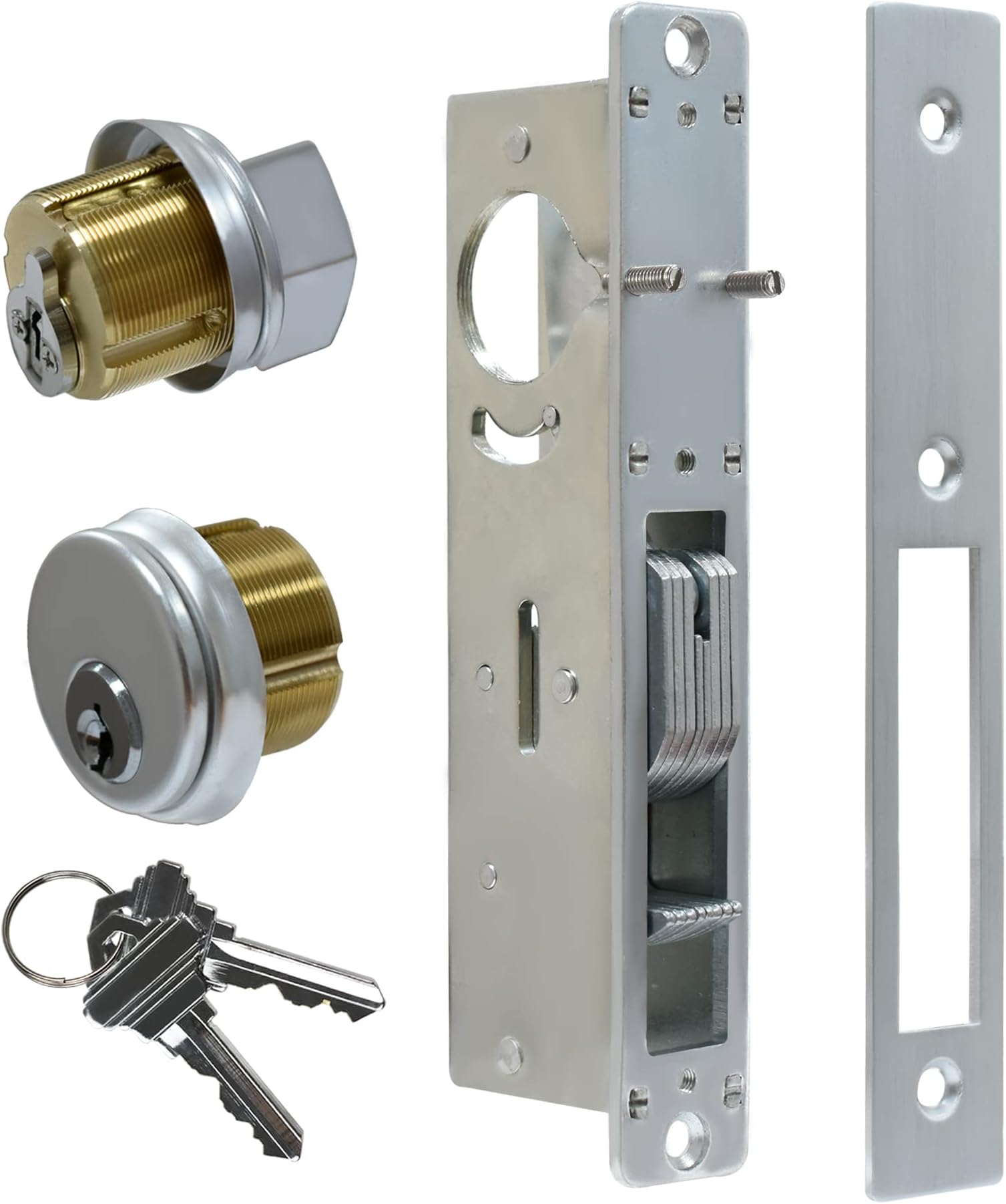 Adams Rite AR45134R 1-1/2" Backset Deadlatch Lock - Right Handed ...