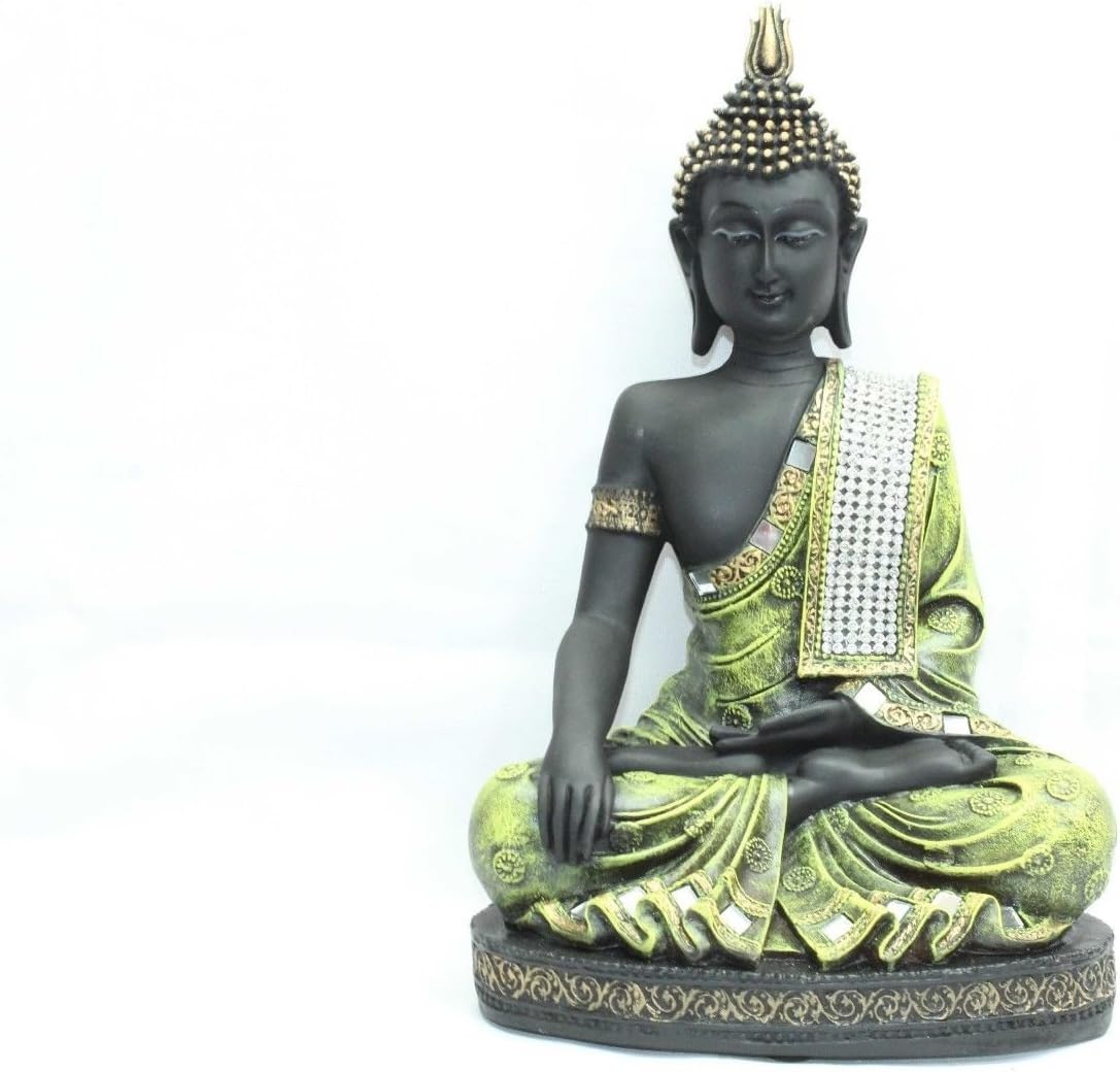 Amazon.com: PH - Estatua de budismo artístico de Buda Idol (poliresina ...