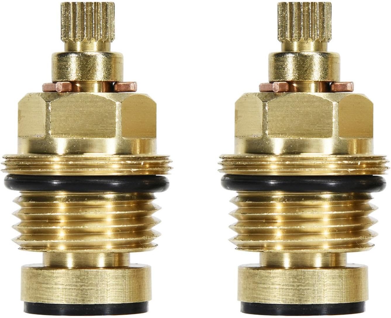 Nes Home Tap Valve Compression Gland Insert 1/2" BSP 20 Teeth : Amazon ...