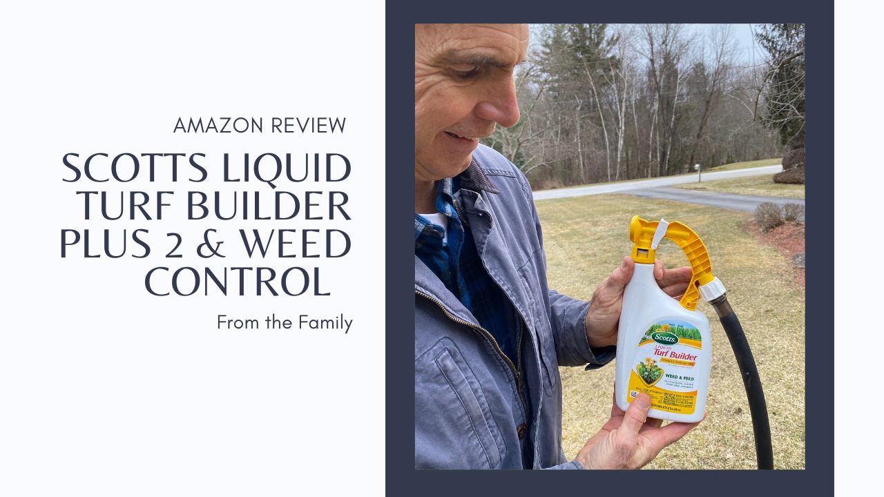 Watch Scotts Liquid Turf Builder Plus 2 Weed Control Review on Amazon Live