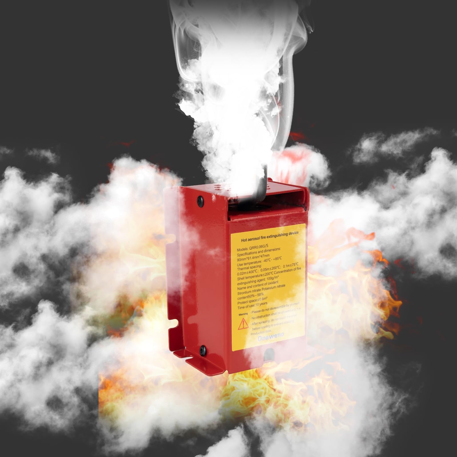 WDN Home Fire Extinguisher Kit for Instant Fire Suppression on Early ...