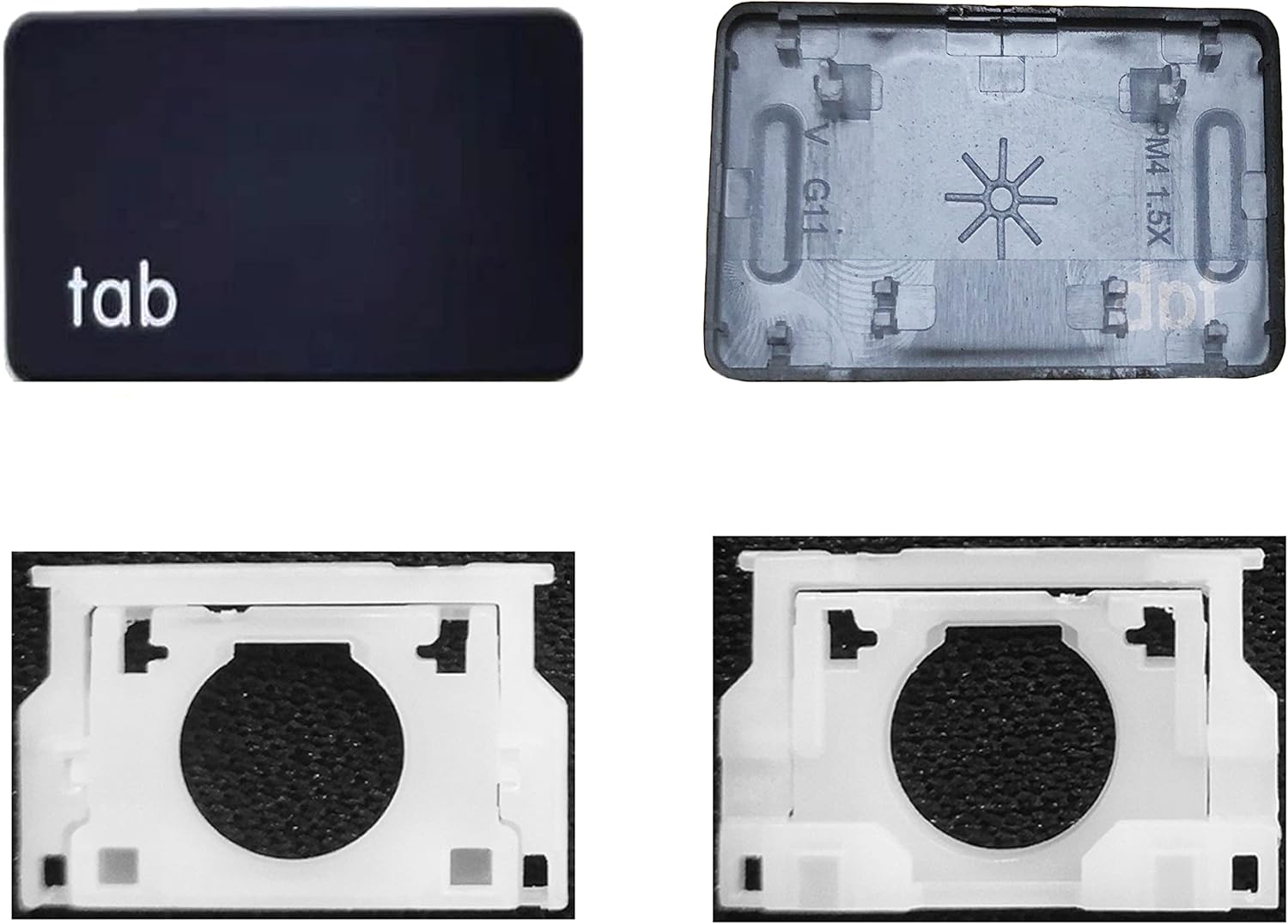 Amazon.com: Bfenown Replacement Individual AP08 Type Tab Keycap Key and ...